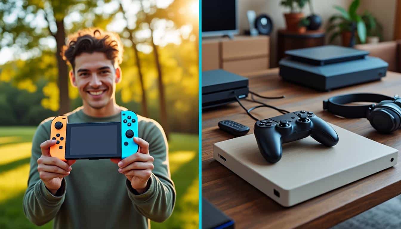 Console portable vs console de salon : quelles différences